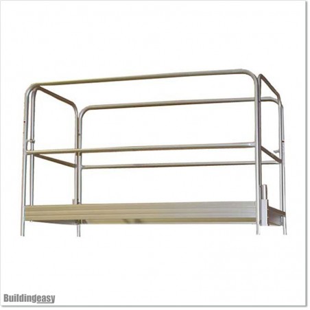 Aluminium Guide Rail Provides Extra Safety For Domestic Scaffoldings