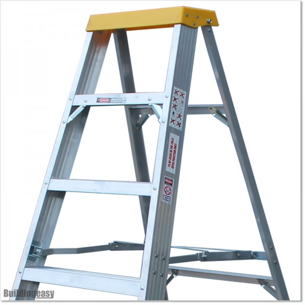 Aluminium Step Ladder 2M With 120Kg Ratings for Domestic Use in AKL.
