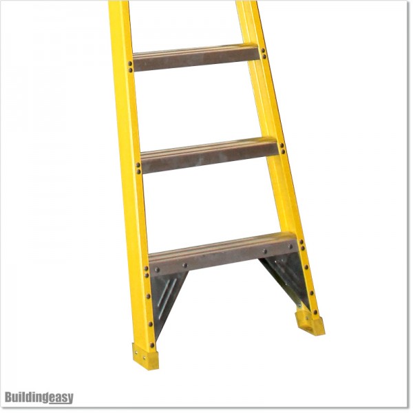 Fiberglass Industrial C8 Steps Combination Ladder in AKL.