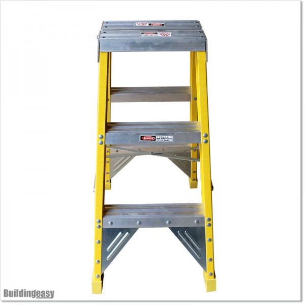 Fiberglass Step Ladder 0.9M With 150Kg Ratings Base in Auckland