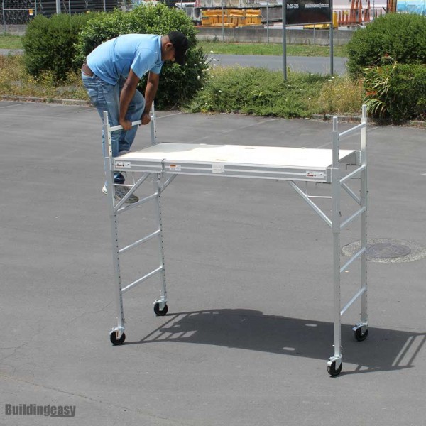 Adjustable Mobile Aluminium scaffolding with AS/NZS Standards in NZ