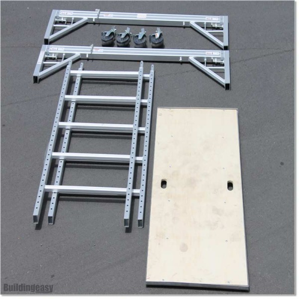 Adjustable Mobile Aluminium scaffolding with AS/NZS Standards in NZ