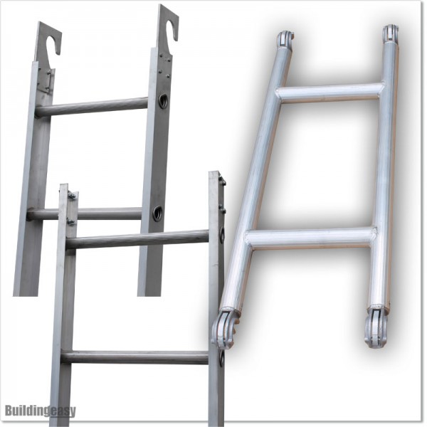 6M Narrow Scaffolding with Separate Ladder and 2 Working Platforms.
