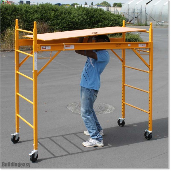 Adjustable Mobile Steel scaffolding with AS/NZS Standards in NZ.