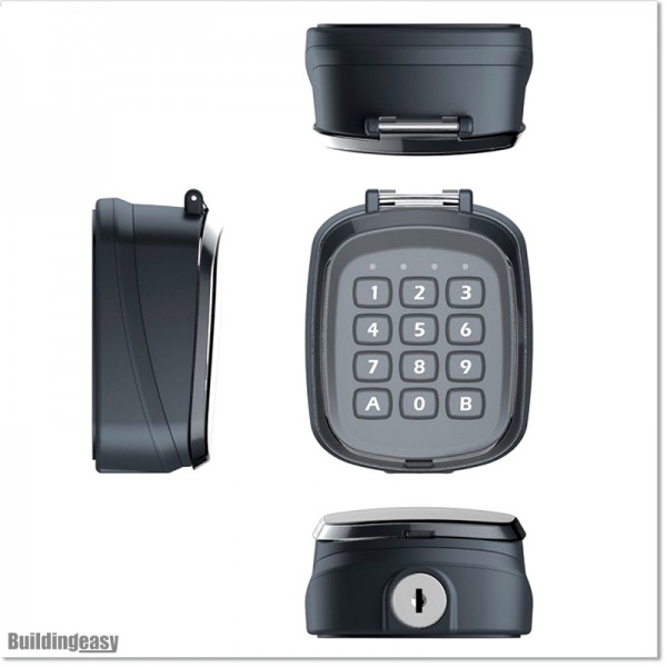 Wireless Keypad comes with matching Receiver Unit.