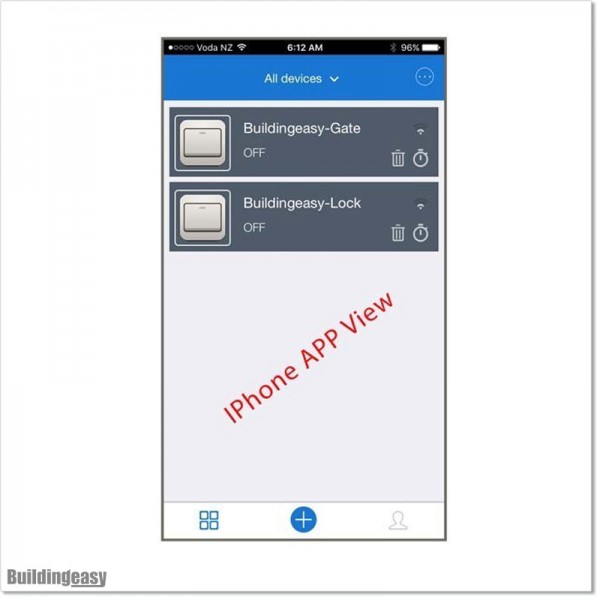 Waterproof Wifi Keypad With Bell Function