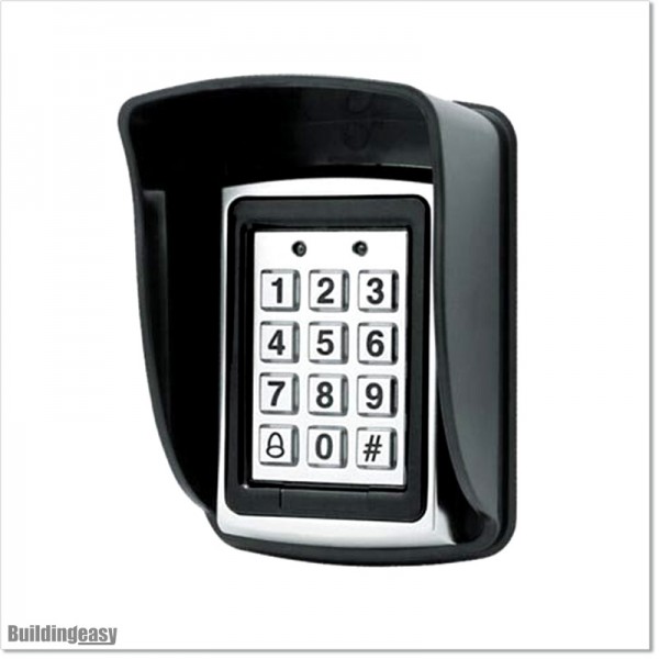 Keypad weather guard made out of Polymer.