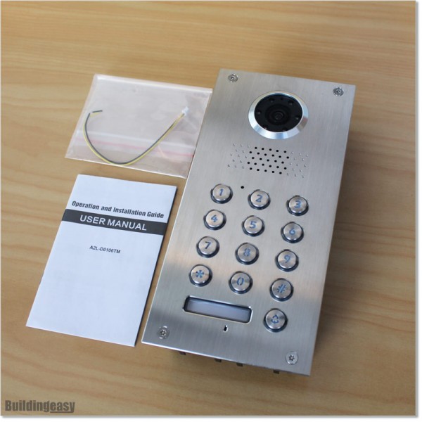 Two wire IP Rated, Vandal Resistance, Stainless Steel, Keypad with Two ...
