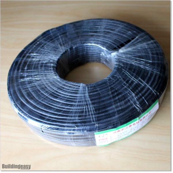 Pure copper braided sheathed screened flexible cable for intercom ...