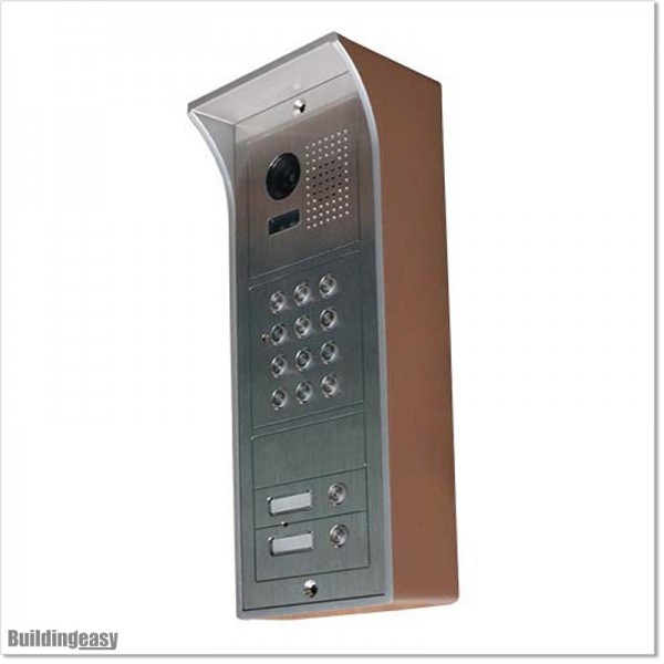 Stainless Steel Two Apartments or Two Houses Intercom Outdoor Unit.