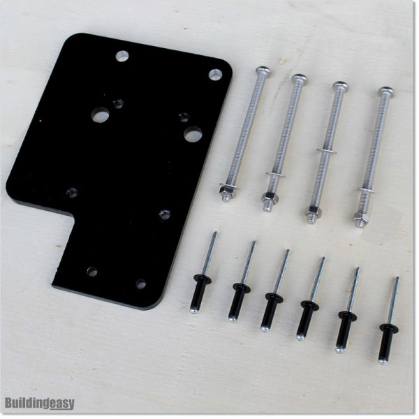 GLE7 Electric Lock Mounting Plate can be used with most of Aluminium or ...