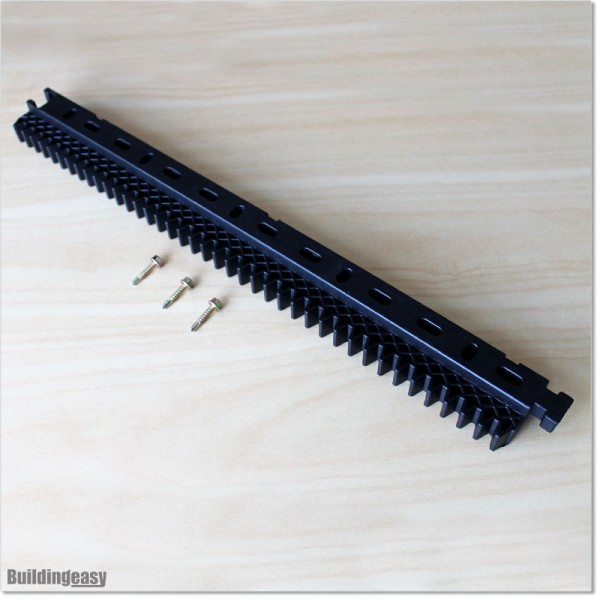 Black Nylon Raz Rack 30mmx25mm is 0.5M long