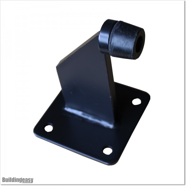 4.7M Wide Gate 1.4M High Flat Top Sliding Gate in Black Colour.