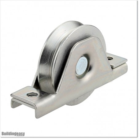 V Profile Heavy Duty Sliding Gate Wheel Can Fits To The Gate In 2 Ways.