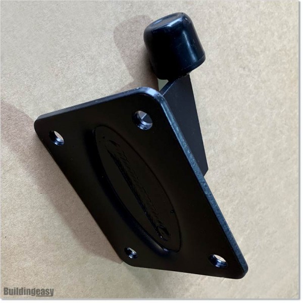 End Stopper For Stop at Opening Pointwith Mounting Plate and Rubber Knob.