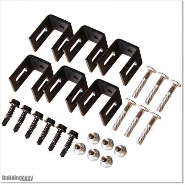 Angle Fence panel is 1.68M high (when not tilted) and 2.4M wide