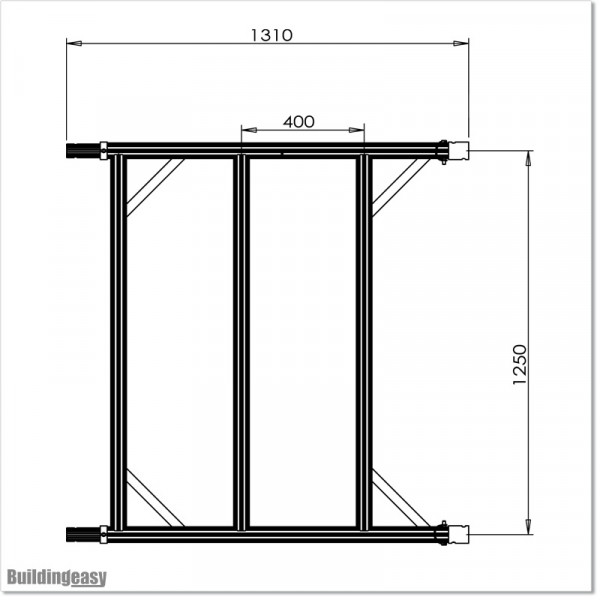 3 Rung Frame set for ISA34L scaffolding