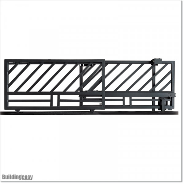 Telescopic gate kit for 6M gate