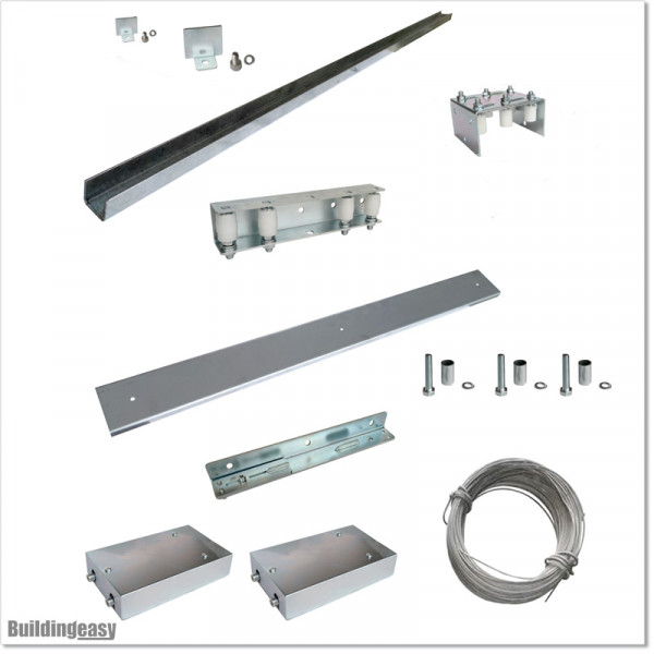 Telescopic gate kit for 8M gate