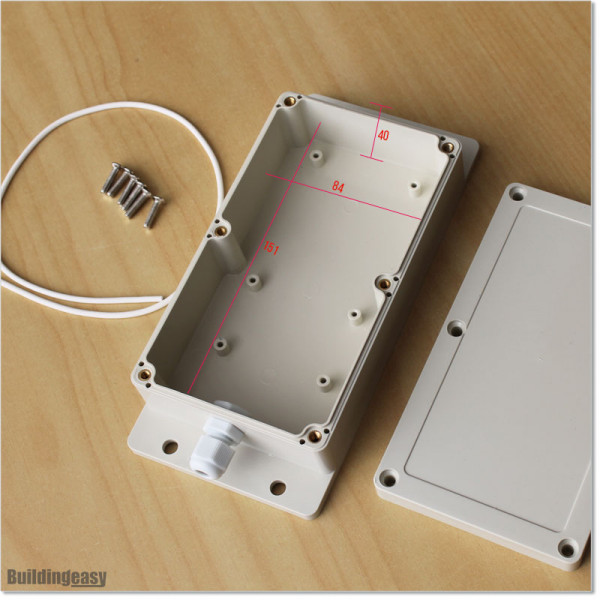 Enclosure Polymer with O-ring lid. IP66 Rating