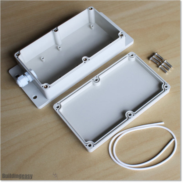 Enclosure Polymer with O-ring lid. IP66 Rating