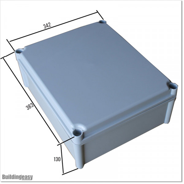 Enclosure Polymer with lid. IP55 Rating