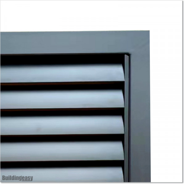 Aluminium Matte Black Colour Louver Gate 3.0M wide and 1.8M Height.