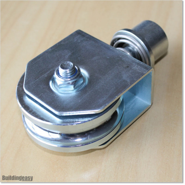 360 degrees Turning Gate wheel. Wheels are spring loaded weldable to ...