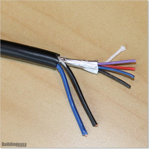 Centurion Vantage 6-core actuator cable. Cable length is 5M