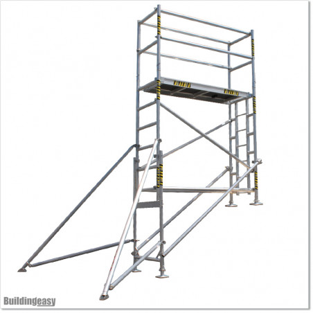 Stairway Scaffold Attachment