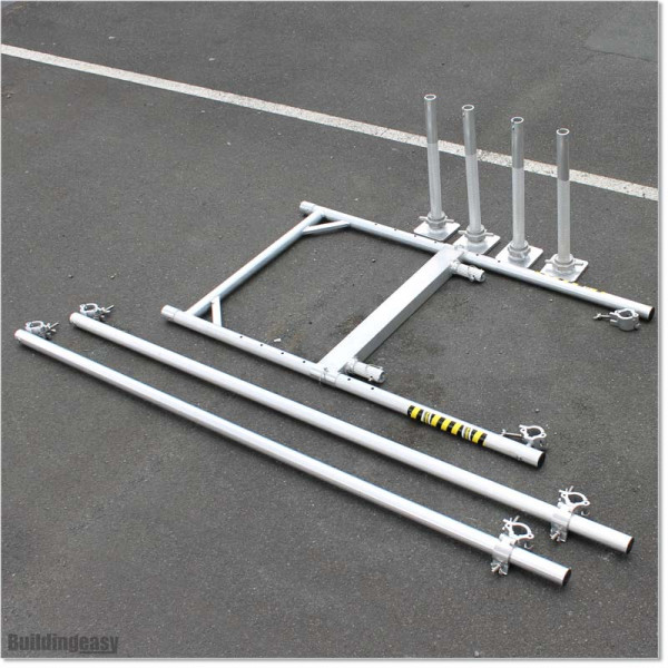 Stairway Scaffold Attachment