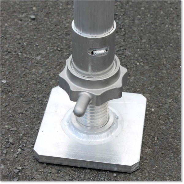 Stairway Scaffold Attachment