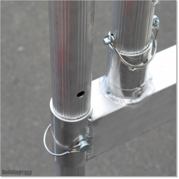 Stairway Scaffold Attachment