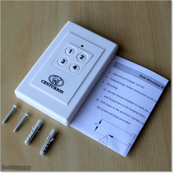 Centurion Nova Wireless Xtrac Wall Console to operate all Centurion ...