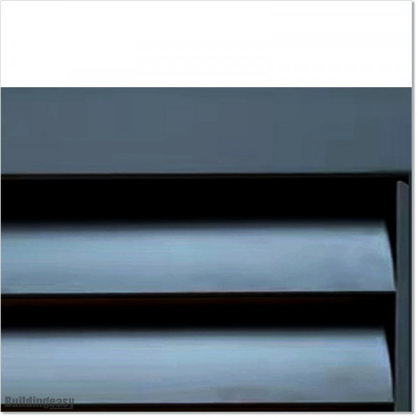 Covered Aluminium Louver 3M Wide Single Swing Gates in Auckland.