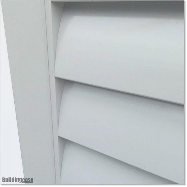 2.8M wide Aluminium Louver Single Swing Gate in Auckland.