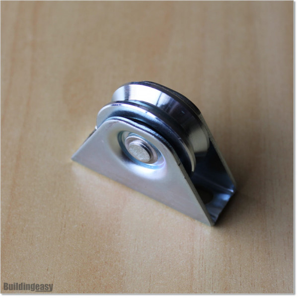 V-Grove small sliding gate wheel fitted to the bottom rail of the gate ...