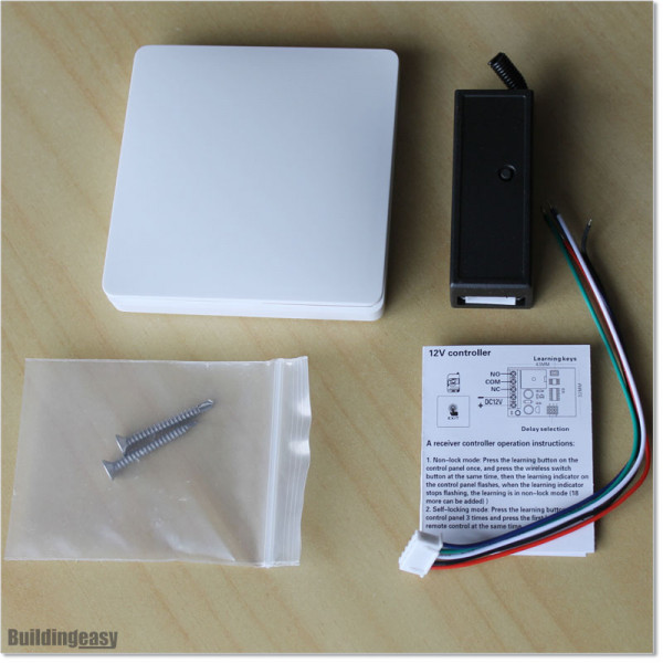 Wireless Push Button works on 433MHz. Works with all of our gate ...