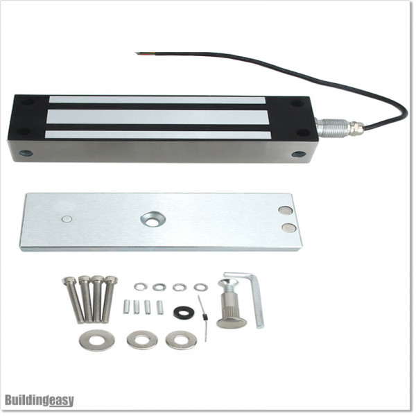 Waterproof Magnetic Electric Lock Made Out Of Stainless Steel.