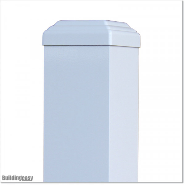 Aluminum Post 100 X 100 and 4.0mm wall thickness with holes made for ...
