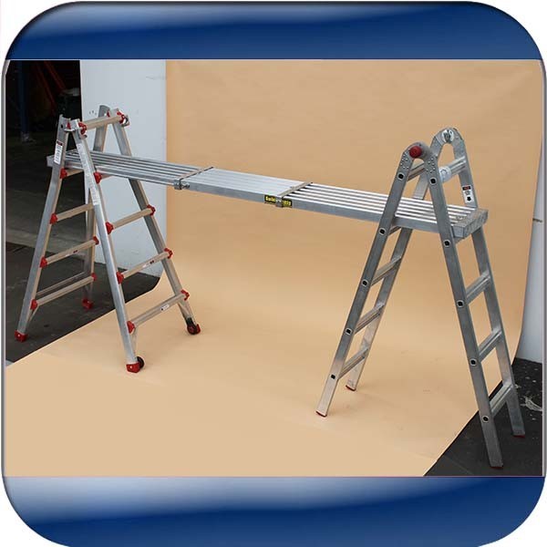 Adjustable Aluminium plank is 2.7M long and 230mm wide.